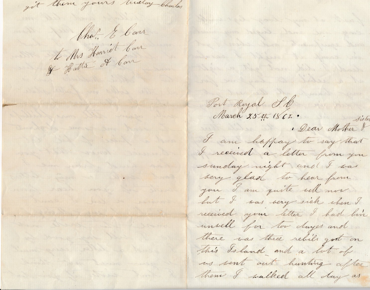 Charles Carr Killed in Action Civil War Letters and plaque | MA Antique ...